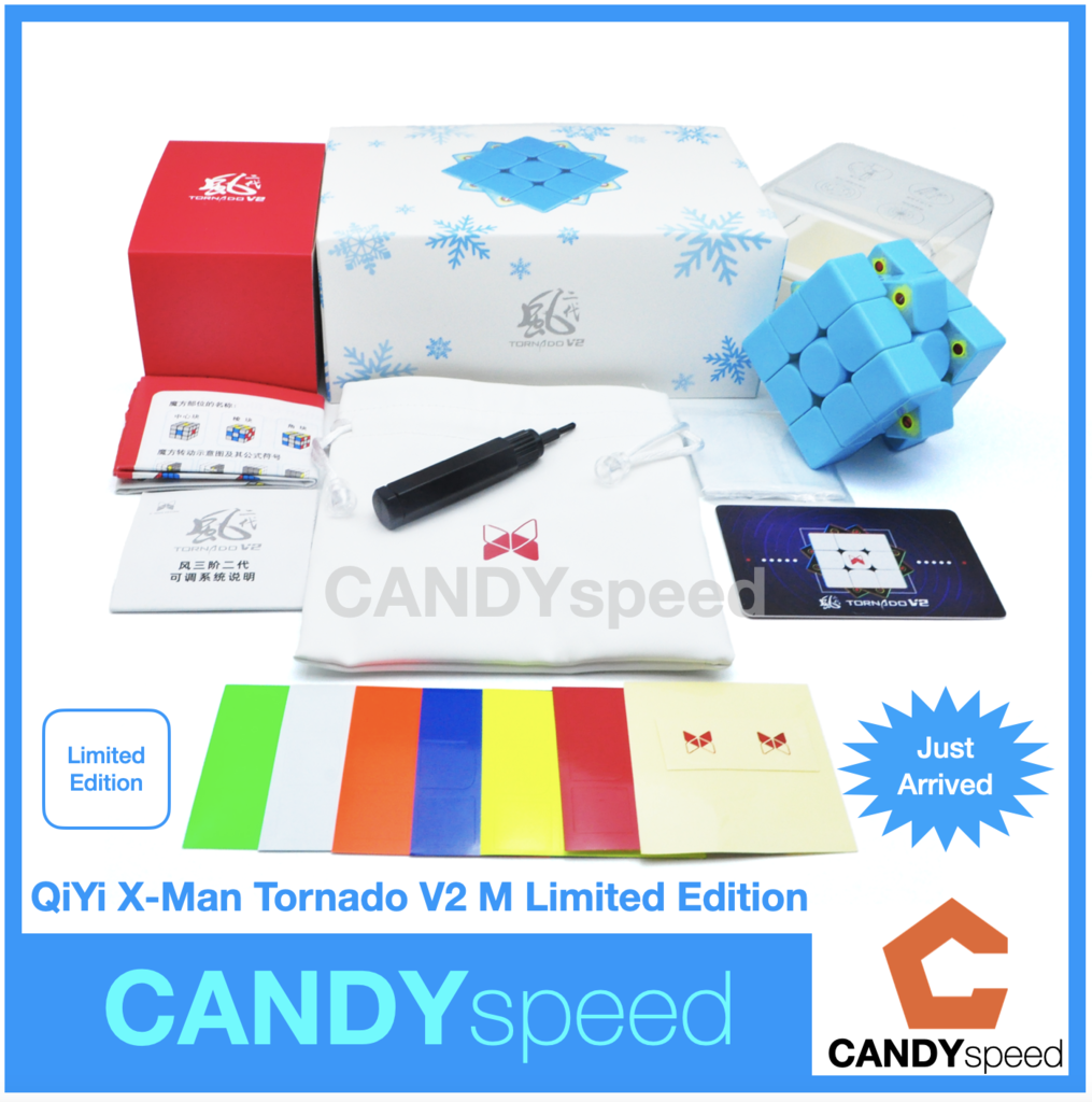 รูบิค QiYi X-Man Tornado V2 M Limited Edition | XMD Tornado V2 M | By ...