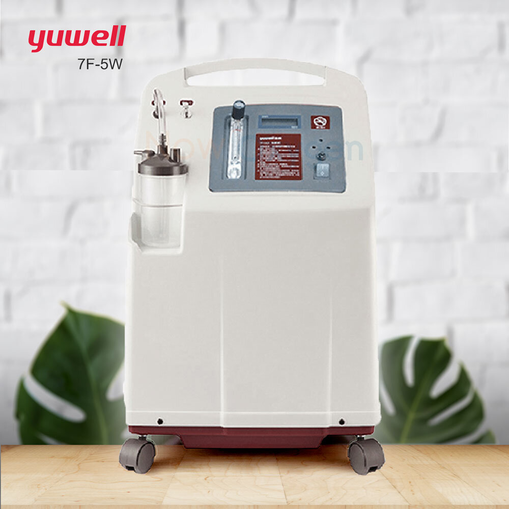 เครื่องผลิตออกซิเจน ขนาด 5 ลิตร Yuwell รุ่น 7F-5W ประกันศูนย์ไทย 15 ...