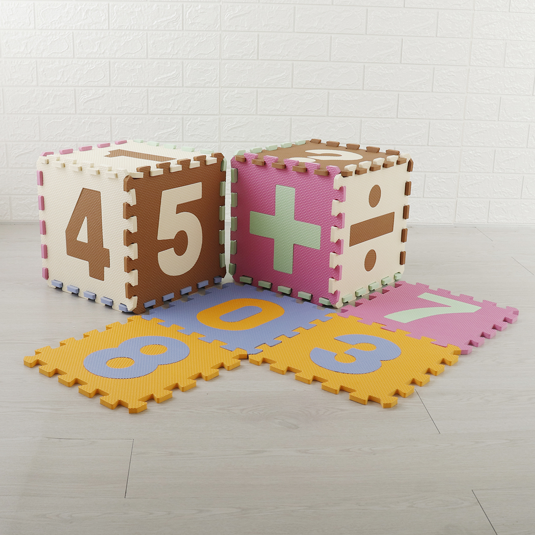 KidsFoam Play Mat 36-Piece Soft Foam Play Mat Set 11.8*11.8in ...