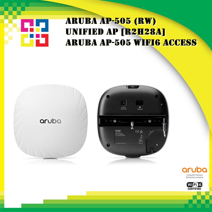 Aruba R2H28A AP-505 (RW) Unified AP - BISMON COLTD - ThaiPick