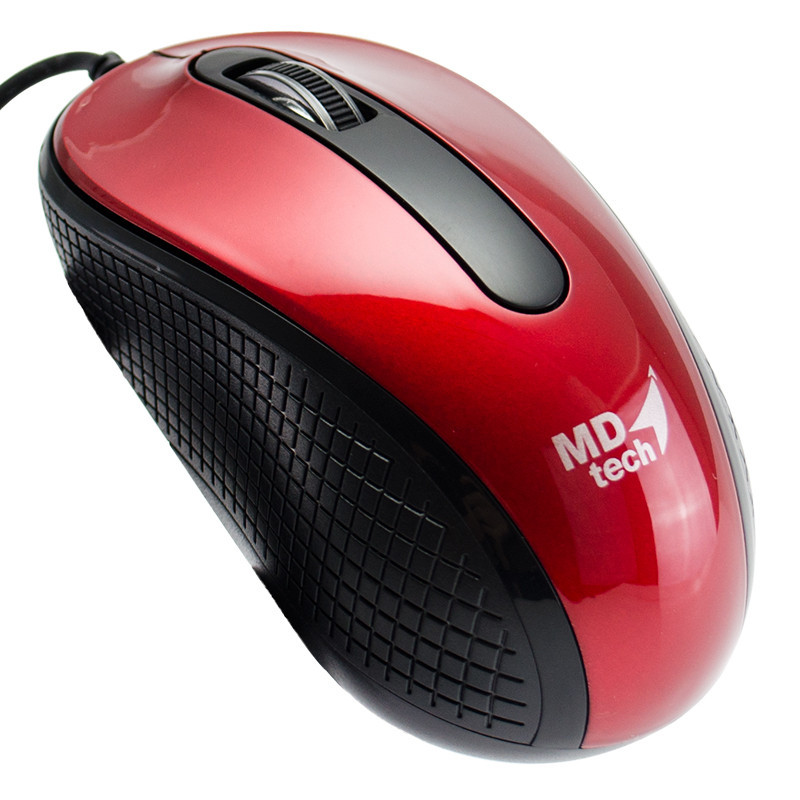 เมาส์สาย เมาส์ใช้งานออฟฟิศ MD-TECH เมาส์ USB Optical Mouse (MD-18) 1000 ...