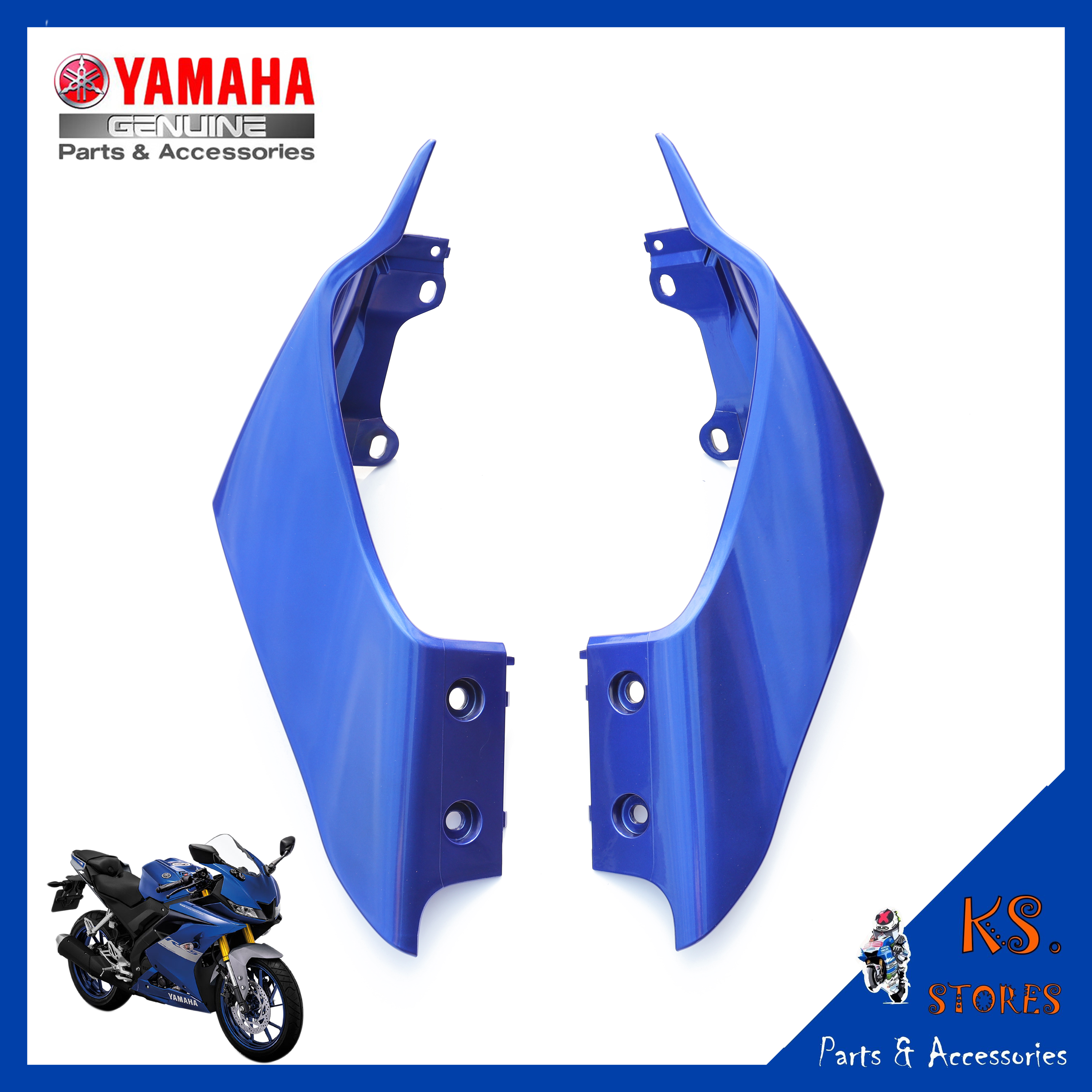 All New Nmax2020 งานแท้ศูนย์ เซ็ตกาบข้างสีดำเงา B6H-F1731 B6H-F1741 และ ...