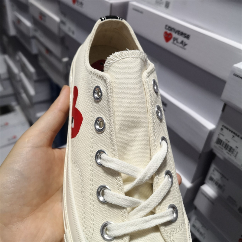 COUNTER IN STOCK CONVERSE 1970S CDG PLAY SPORTS SNEAKERS SHOES 150207C ...