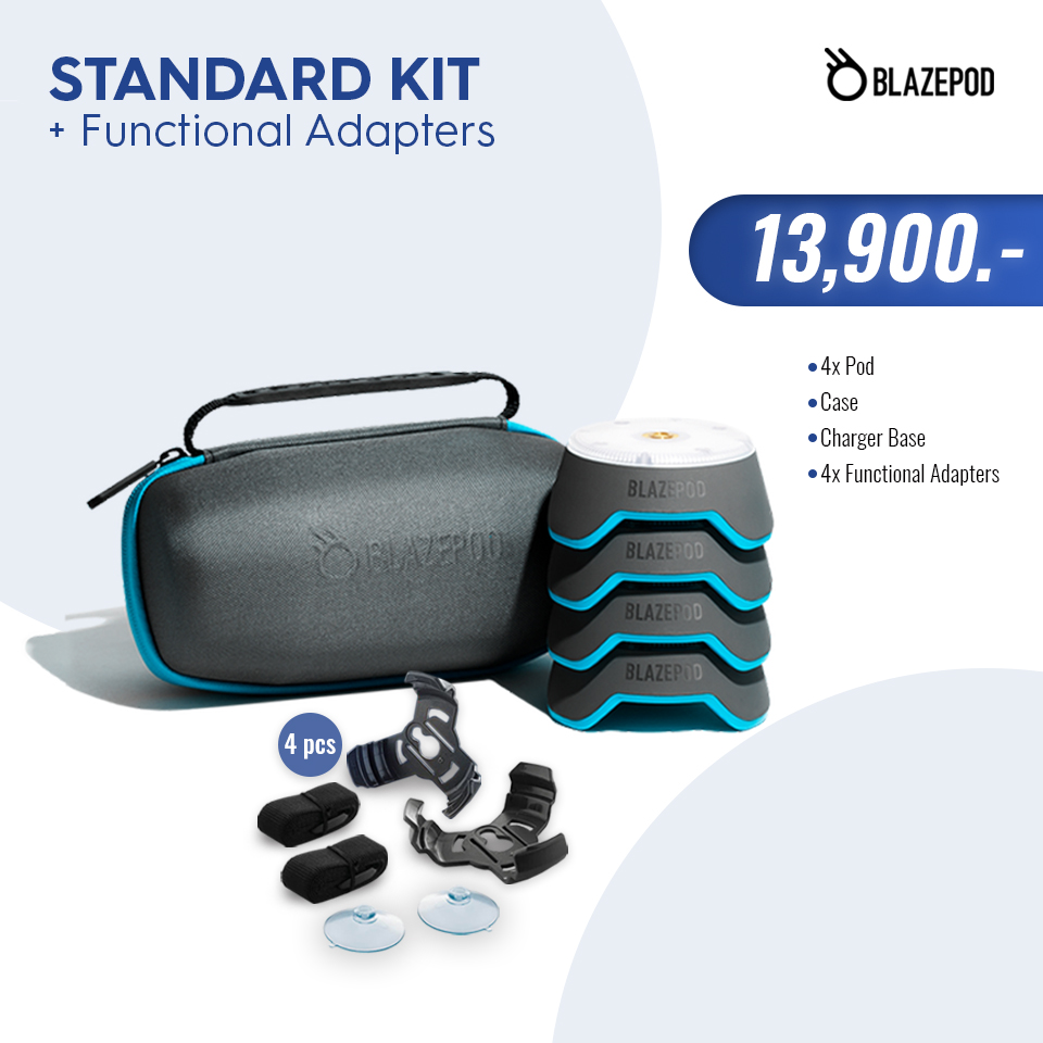 BLAZEPOD อุปกรณ์ออกกำลังกาย ชุด Standard Kit + Functional Adapters ของ ...