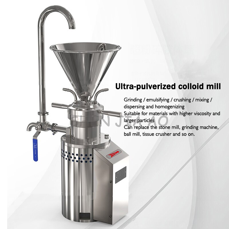 1.5KW coating grinding machine JML-65 Colloid mill sesame colloid mill ...
