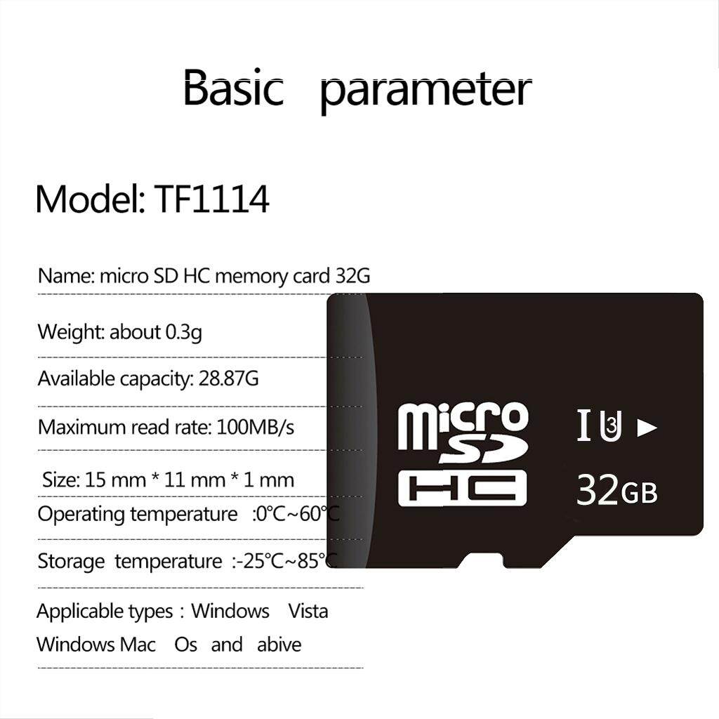 Tailored for AKASO U3 100mbs Class10 50mbs High Speed Micro TF Card ...