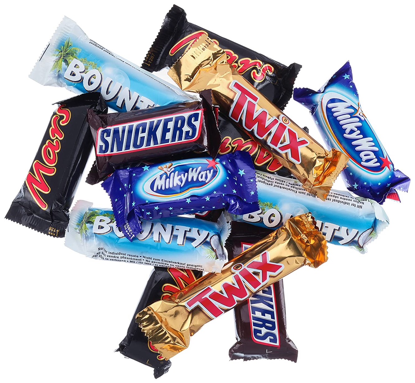 MINIS mix chocolate รวมช็อคโกแลตยอดฮิต 4 ชนิด ( ห่อใหญ่ 500g ...