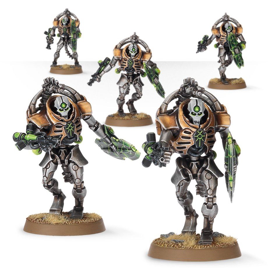 200Aพร้อมส่งWARHAMMER 40K NECRON TRIARCH PRAETORIANS โมเดลเกมสนามจำลอง ...