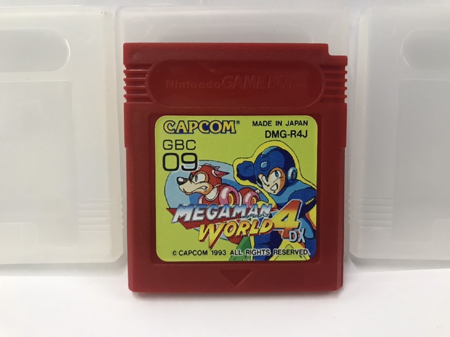 ตลับ GBC ( Game boy Colour ) Mega Man World 4 DX ตลับผลิตใหม่ | Lazada ...