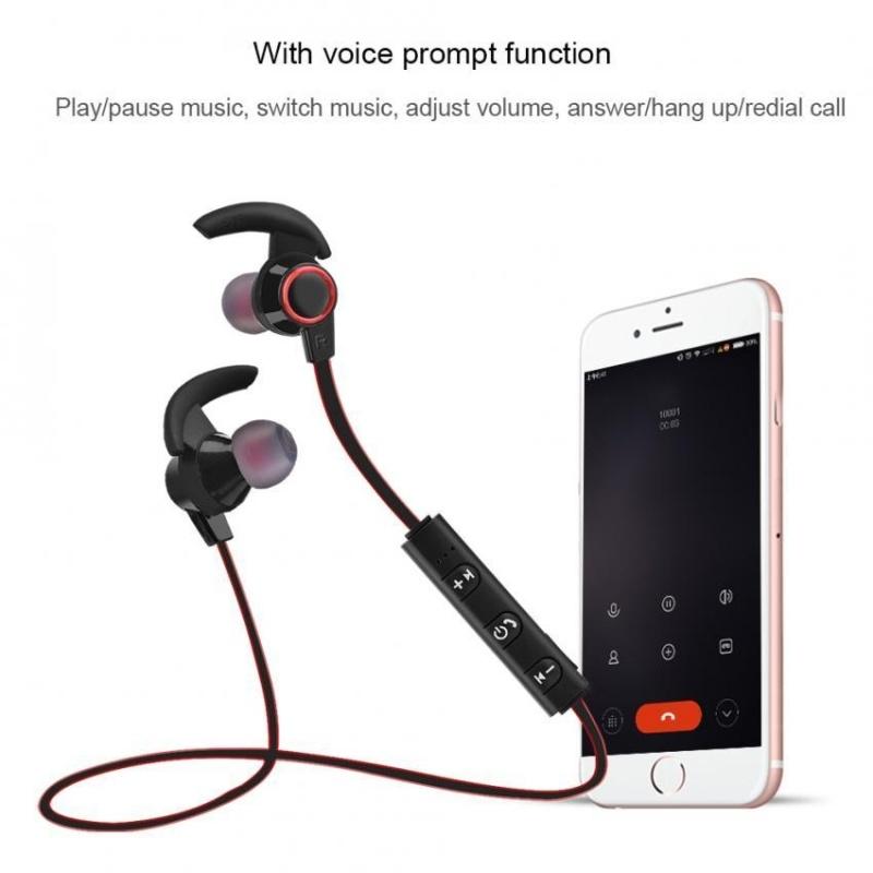 กีฬา บลูทู ธ ชุดหูฟัง หูฟังไร้สาย หูฟังสเตอริโอแฮนด์ฟรีในหูพร้อม ...