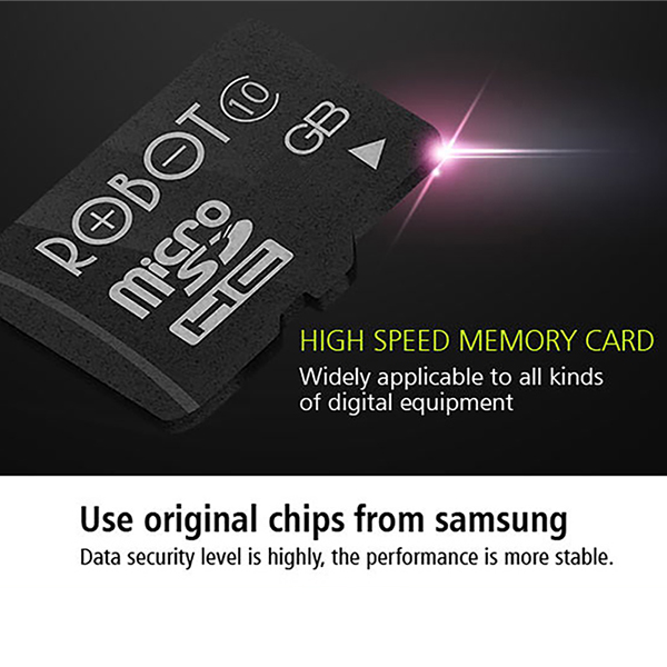 ROBOT เมมโมรี่การ์ด Micro SD cardMemory Card TF Card ความจุ 81632 gb ...