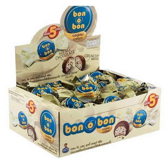 ของมีจำนวนจำกัด (Cookie) Bon Obon Chocolate Candy Cream Packing 24 ...
