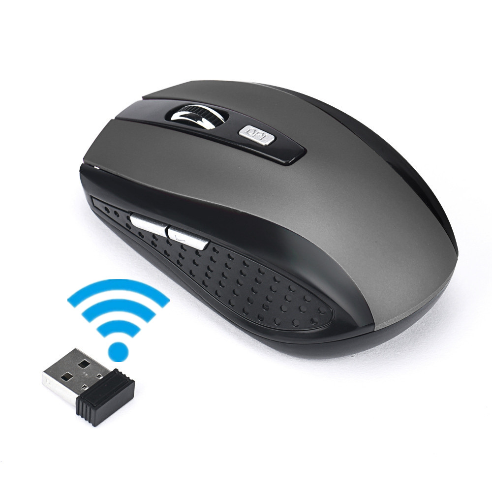 Mouse Raton Gaming 2.4GHz Wireless Mouse USB Receiver Pro Gamer For PC ...