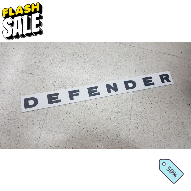 LAND ROVER DEFENDER LOGO 3D โลโก้ตัวอักษรแยก แลนด์โรเวอร์ ดีเฟนเดอร์ ...