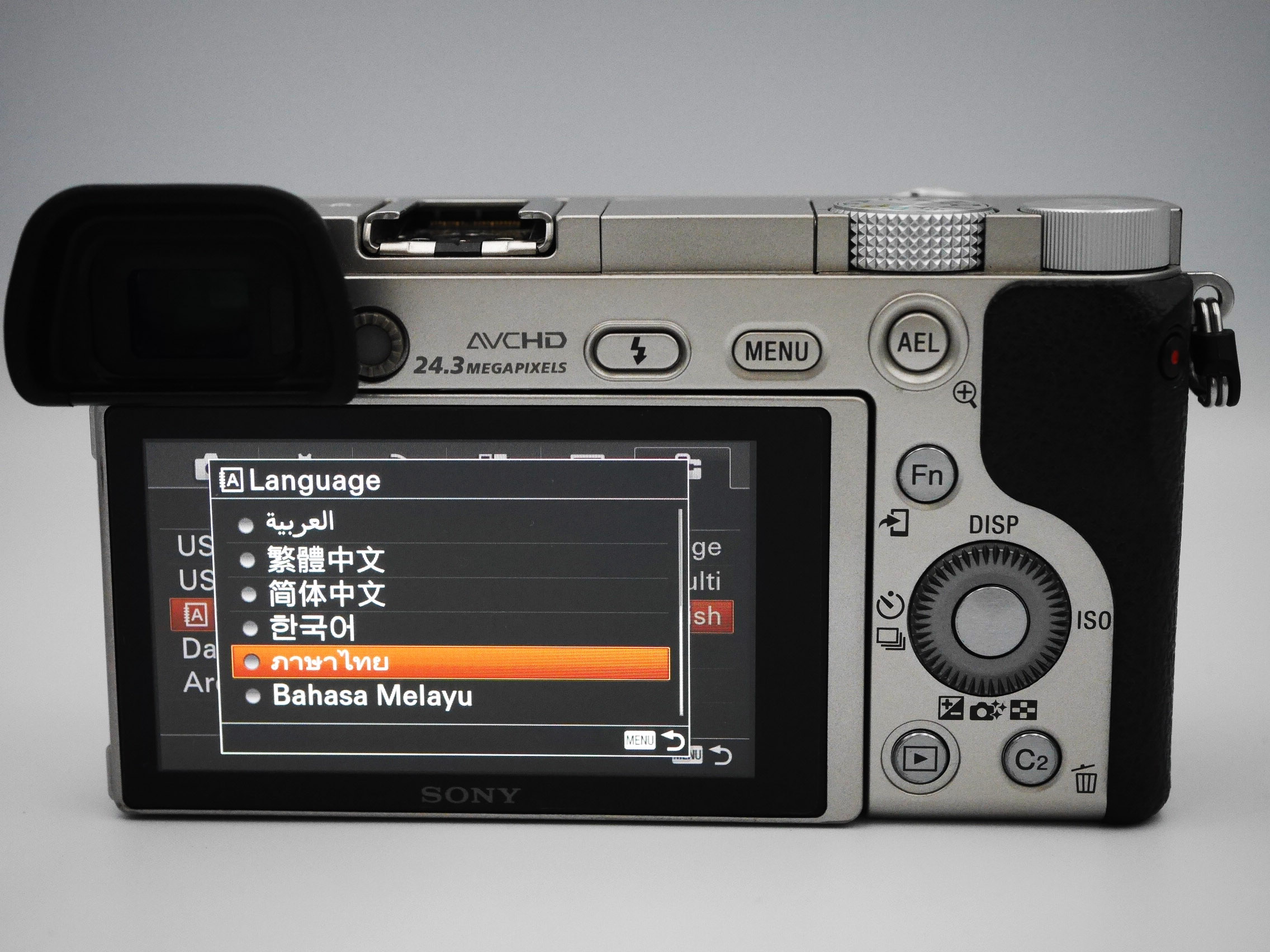 Sony A6000 24.3MP Hybrid Wi-Fi NFC สีเงิน Body, Silver กล้อง E-mount ...