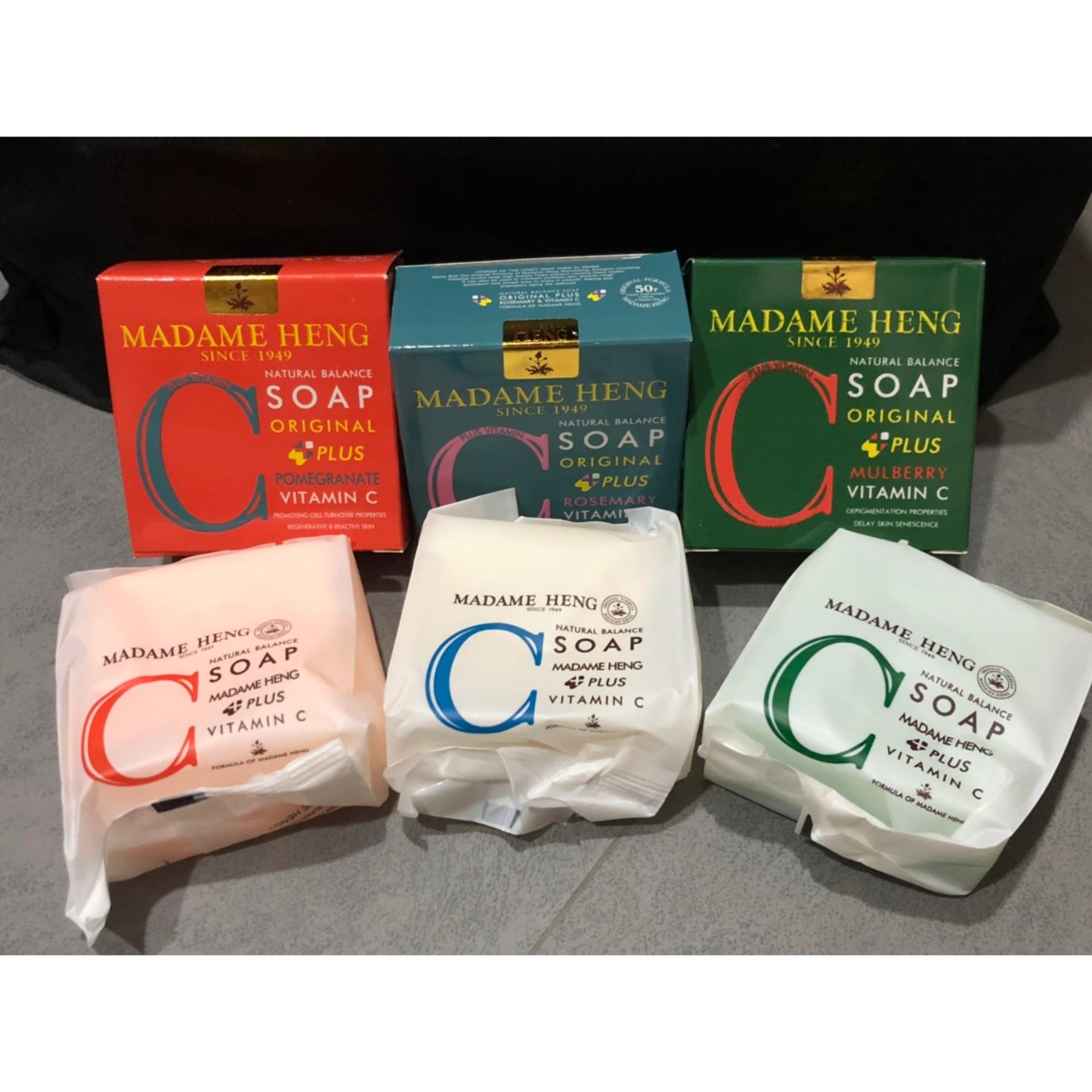 สบู่วิตามินซี มาดามเฮง vitamin C plus soap Madame Heng - beautyherb ...