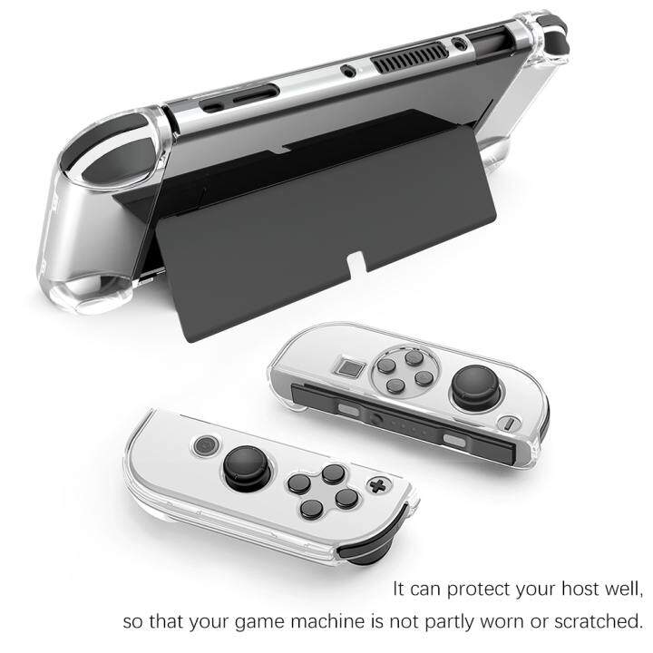 Full Protective PC Hard Shell Cover Case Dockable Clear Joypad Housing ...