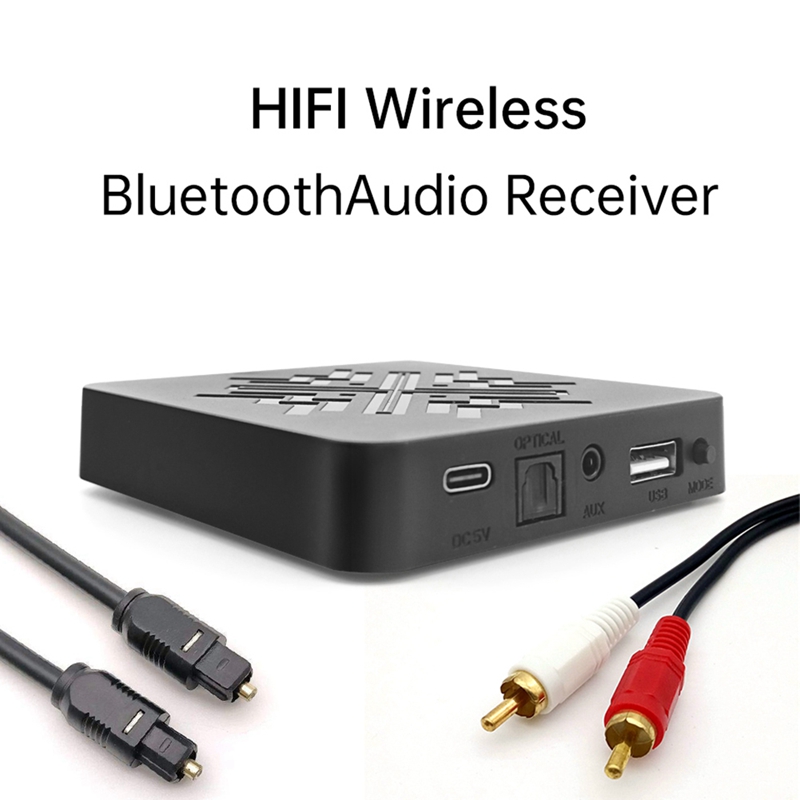 HiFi Wireless Bluetooth Digital Audio Receiver AUX 3.5MM Output Home ...