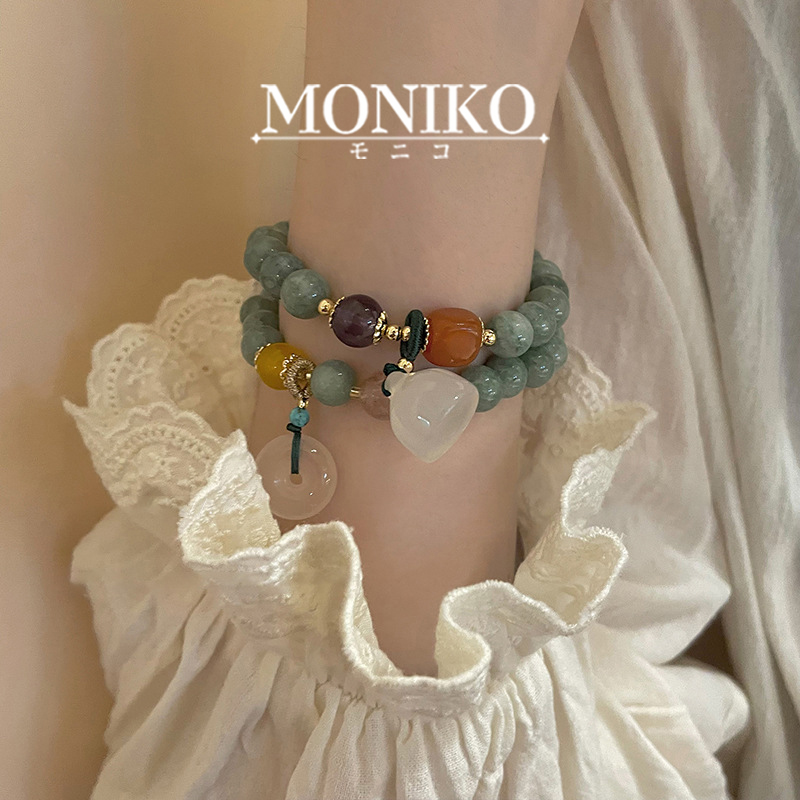 MONIKO แหวนเพชร รูปหัวใจ สีชมพู หรูหรา เครื่องประดับ สําหรับผู้หญิง ...