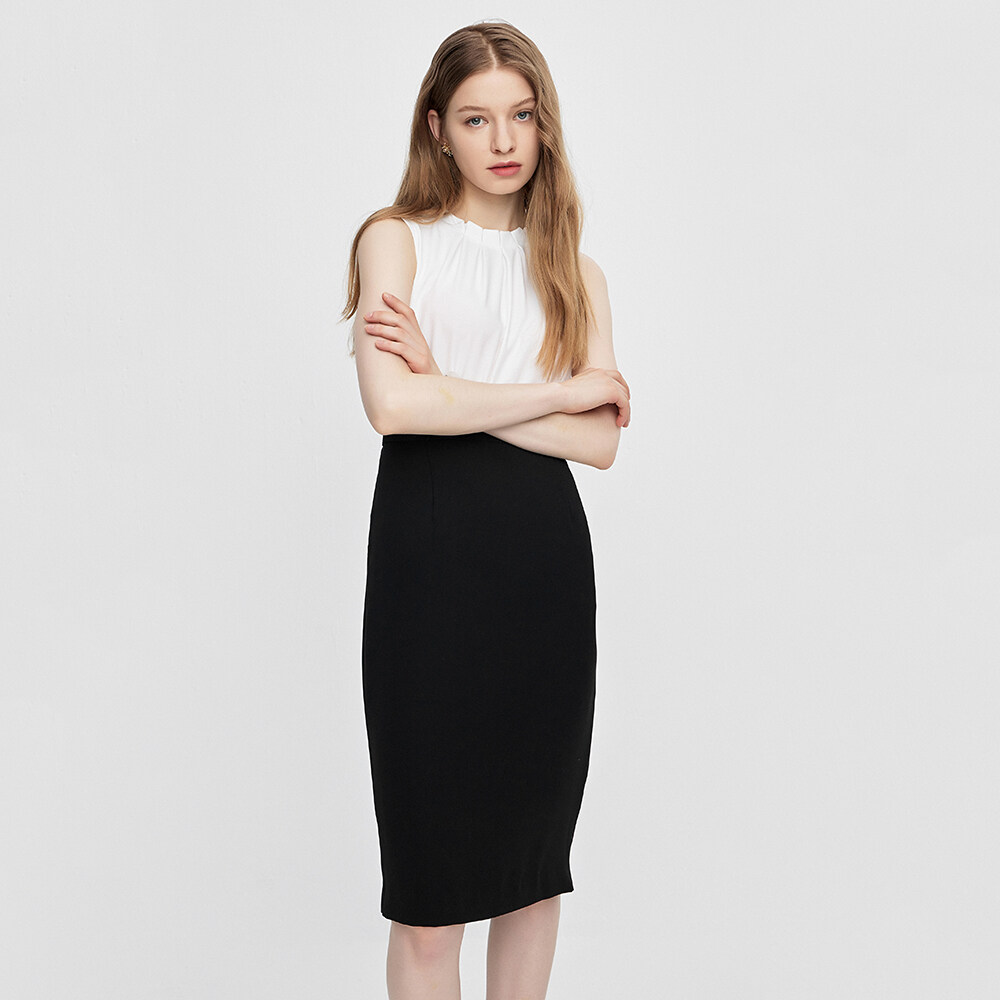 G2000 เดรสผู้หญิง ทรงดินสอ (SMART FIT) รุ่น 2623127499 BLACK เดรส เสื้อ ...