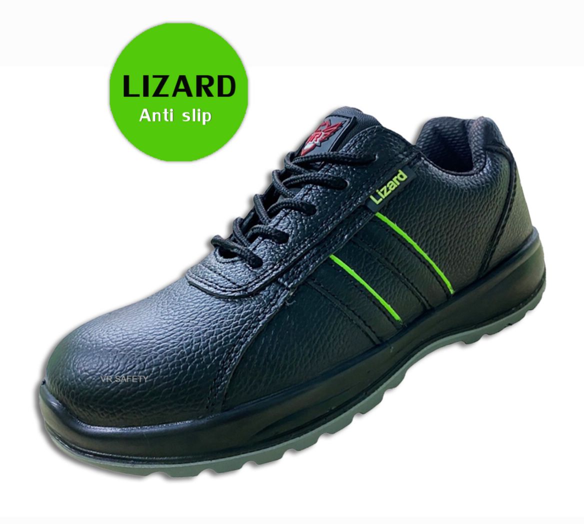 รองเท้าเซฟตี้ทรงสปอร์ต รุ่น Lizard หนังแท้ กันลื่น | Lazada.co.th