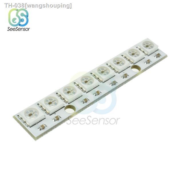 ♟☫ WS2812B RGB LED Ring Lamp 3 4 7 8 12 16 24 Bits Module Strip Light ...