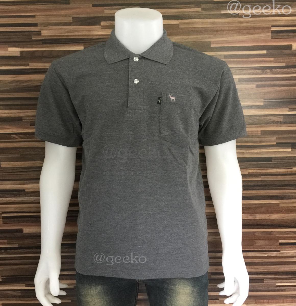 polo shirt คอปกสีม่วงอ่อน แขนสั้น สีพื้นแบบชาย เป็นทรงตรงมาตรฐาน มีกระเป๋าที่หน้าอก Men Polo ...