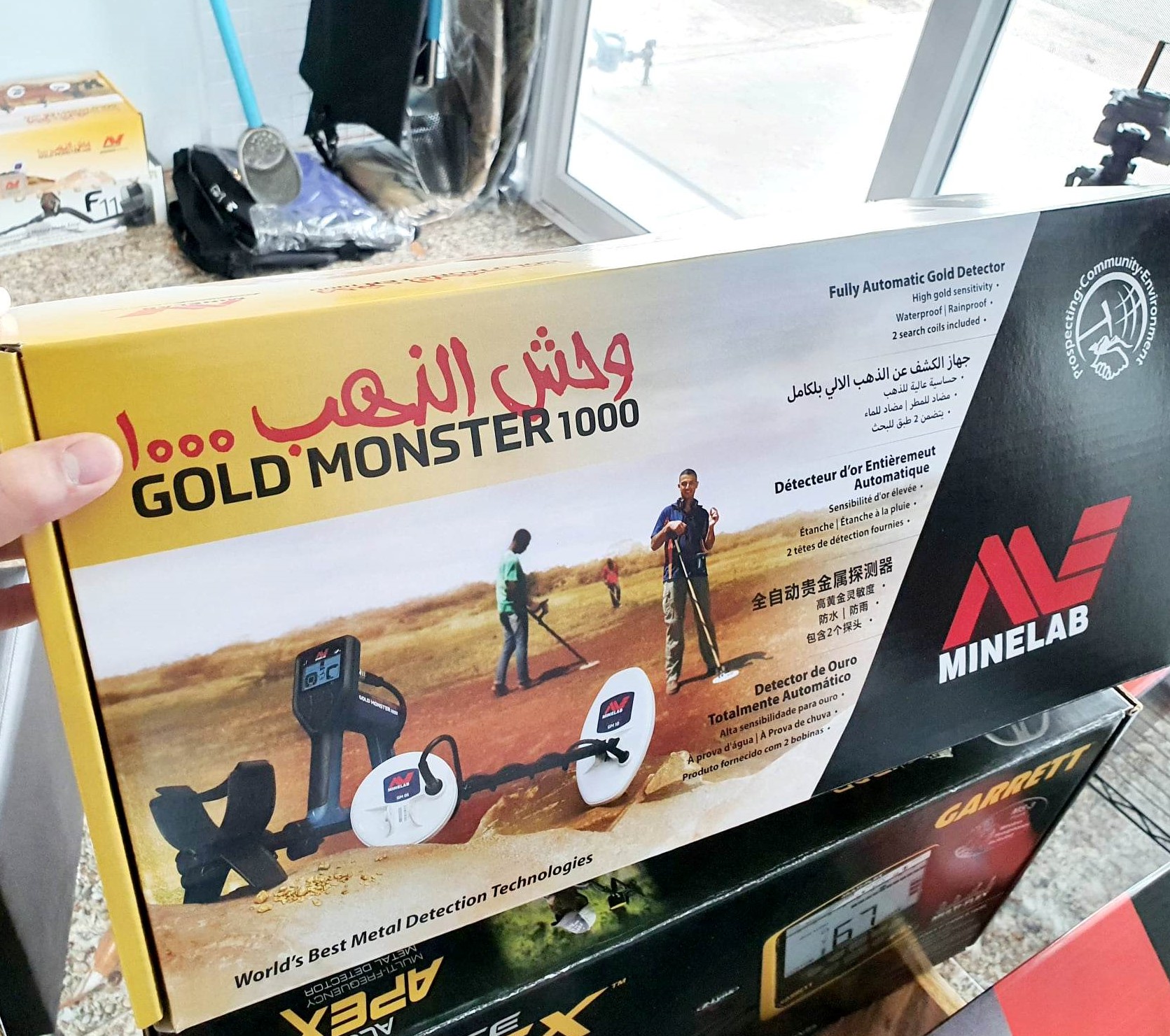 เครื่องหาแร่ทอง Gold Monster 1000 - treasure hunter - ThaiPick