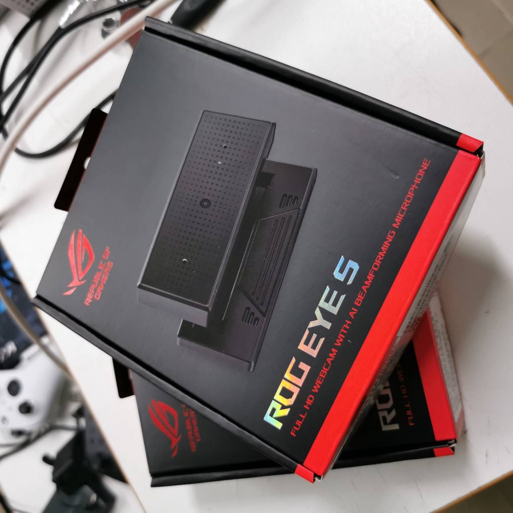 กล้อง ASUS GAMING WEBCAM ROG EYE S FULL 1080HD 60 FPS | Lazada.co.th