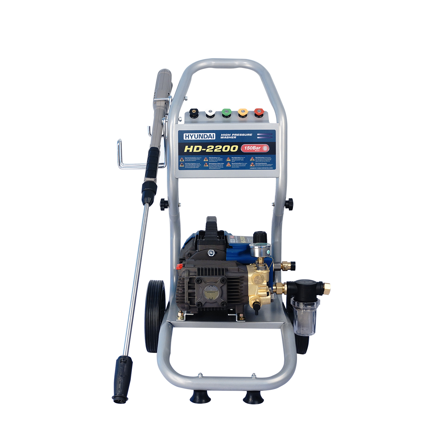 HYUNDAI HD-2200 ฮุนได เครื่องฉีดน้ำแรงดันสูง 150 บาร์ | Lazada.co.th