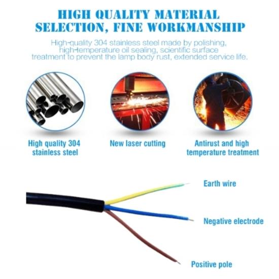 ไฟสระว่ายน้ำ (ไฟสีขาว) Swimming Pool light LED Daylight - Rung Charoen Shop - ThaiPick