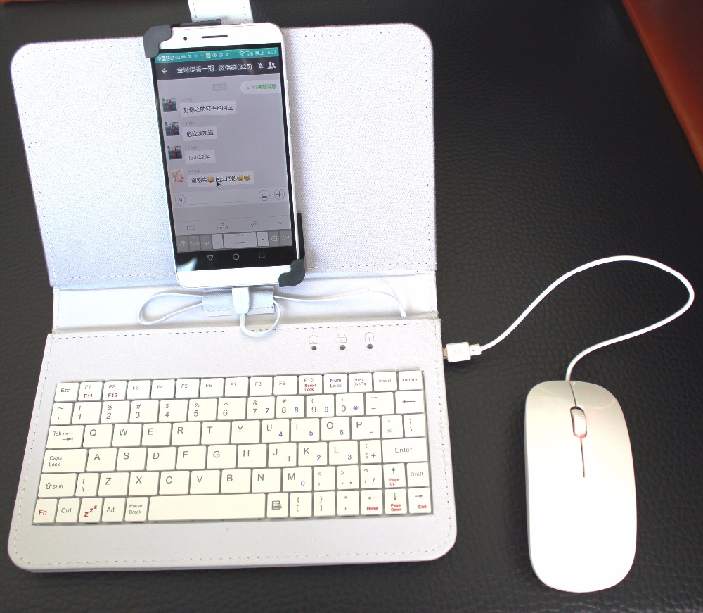 4 Colors Android flip Leather Case cell phone accessories protector ...