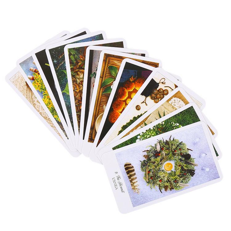 New Tarot Cards Oracles Deck Mysterious Divination Tarot Deck For Women Girls Oracles Cards ...