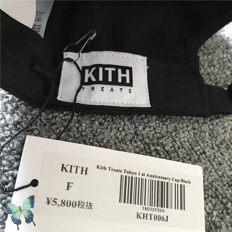 Embroidery Box Logo KITH Baseball Caps Unisex TOKYO Anniversary KITH ...