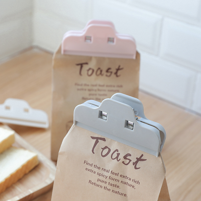 Sealing Clip Plastic Freshness Protection Package Tea Grocery Bag Milk ...
