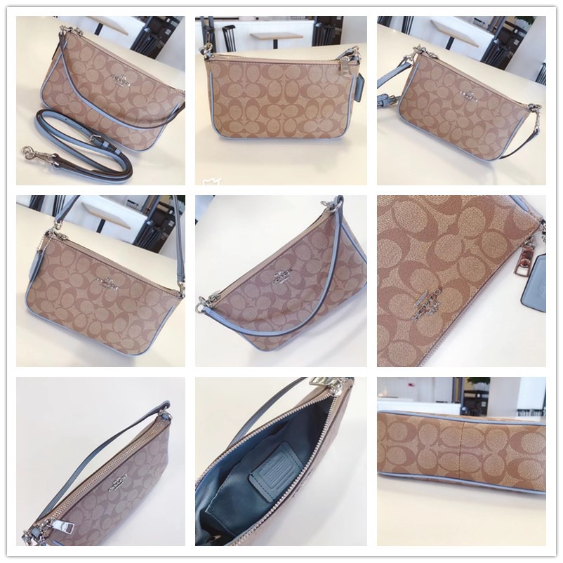 Coach 58321 36674 Double Long Shoulder Strap Fashion Ladies Single ...