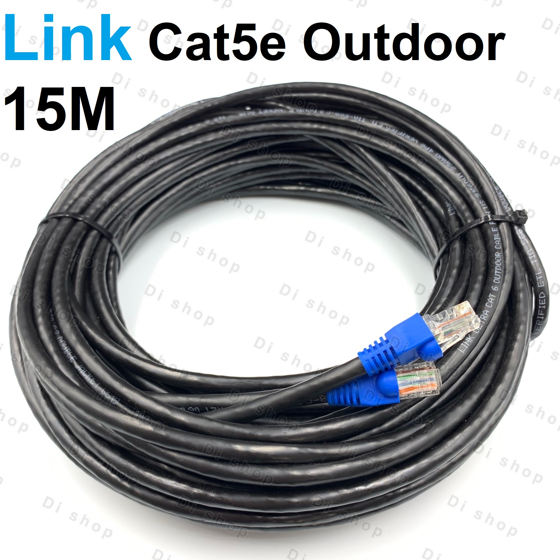 Link UTP Cable Cat5e Outdoor 15M สายแลน(ภายนอกอาคาร)สำเร็จรูปพร้อมใช้ ...