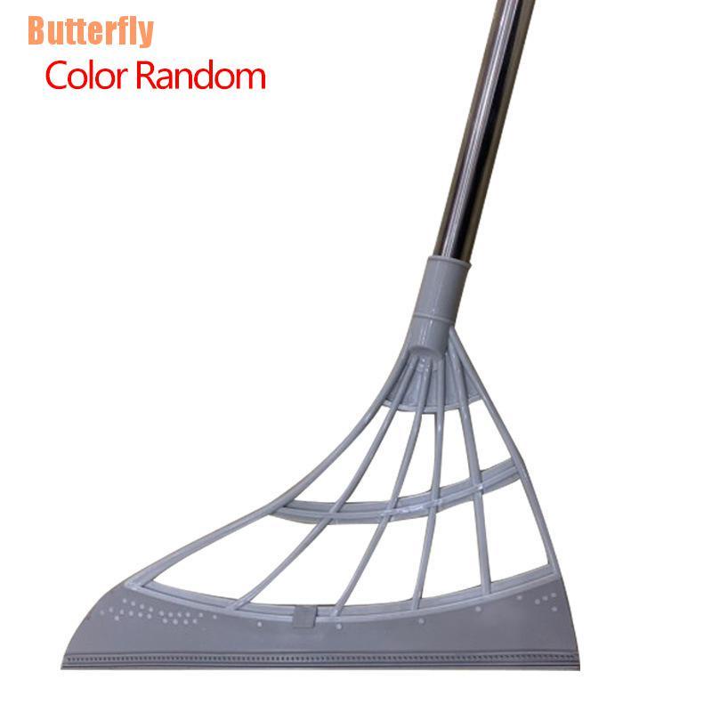 Butterfly Magic Wiper Broom Wipe Squeeze Silicone Mop for Wash Floor ...