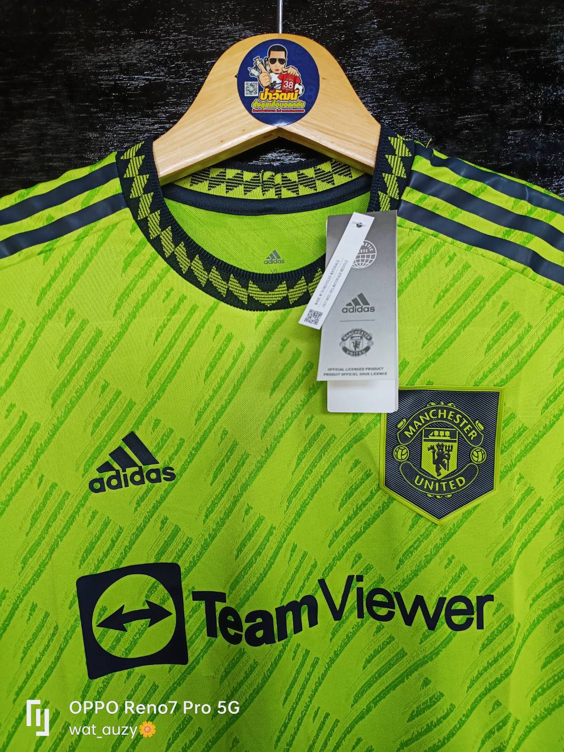 #เสื้อแมนยู 22/23 3RD สีเขียวใบตอง เกรด Player AAA เสื้อเปล่า + เสื้อพร้อมอาร์ม เกรดเหมือนตัวที่ ...