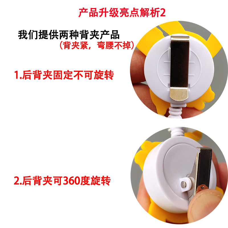 Cartoon Cute Silicone Retractable Waterproof Pocket Watch Nurse's Watch ...