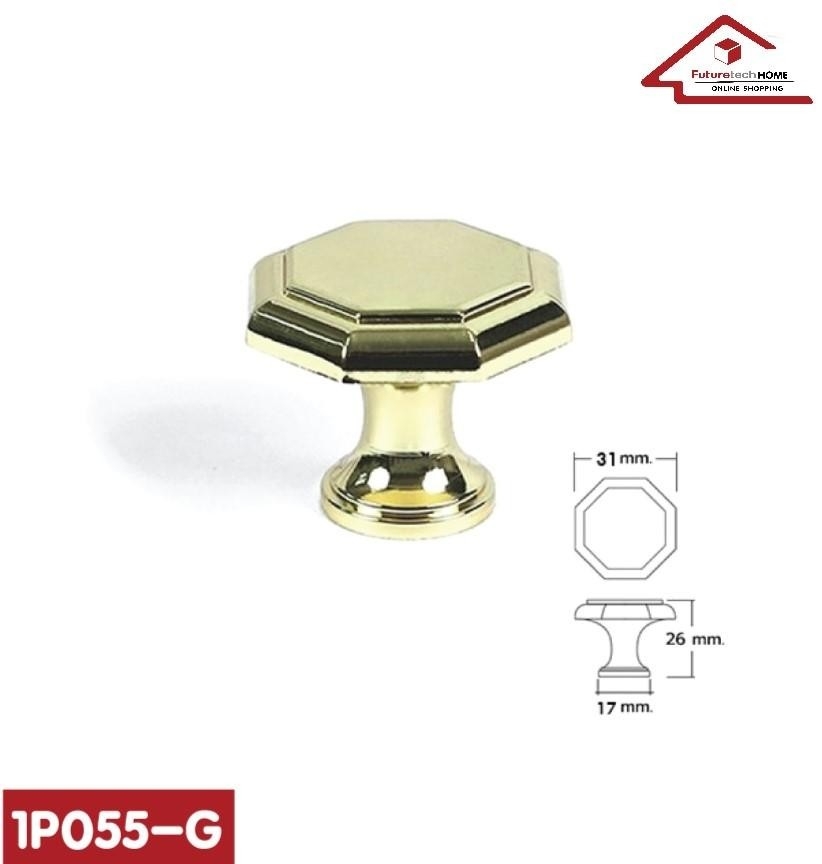 มือจับสีทอง มือจับลิ้นชัก ปุ่มจับลิ้นชัก มือจับเฟอร์นิเจอร์ Futuretech - Futuretech Inter - ThaiPick