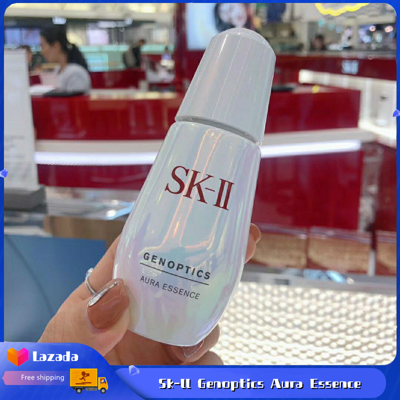 SK-II / SK2 / Skii-Sk-ll Genoptics Aura Essence 50ml เค้าเตอร์แบรนด์แท้ 100 % เอสเซ้นบํารุงผิว ...