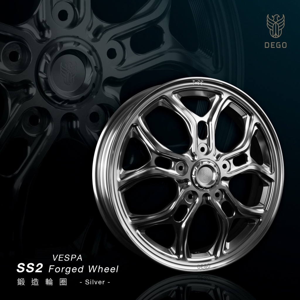 Sportsman ล้อแบรนด์ DEGO รุ่น SS2 Forged wheel Colour สำหรับ Vespa ...