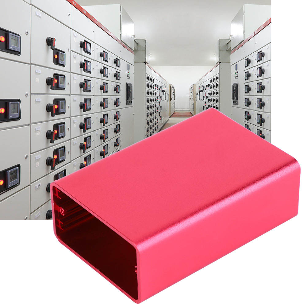 【ห้ามพลาด】Frosted Red Electronic Enclosure Shell, โครงสร้างแบบแยก 23 ...