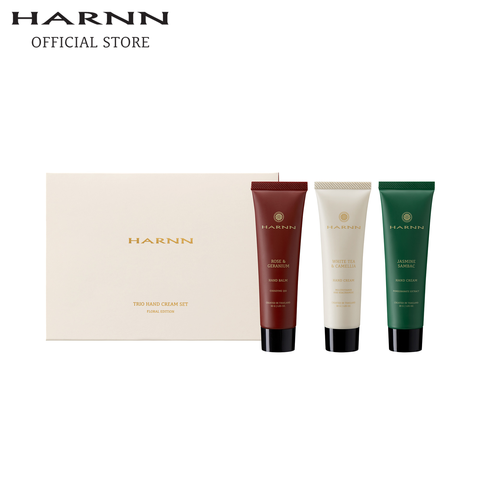 HARNN TRIO HAND CREAM SET- FLORAL EDITION | Lazada.co.th
