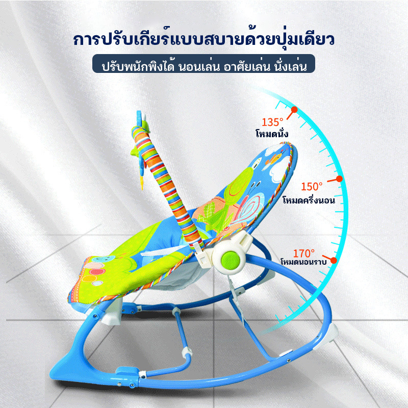 เปลโยกเด็ก เปลโยก tiibaby Rocker เปลโยกเด็กอ่อน เปลเด็ก รุ่นพิเศษปรับ ...