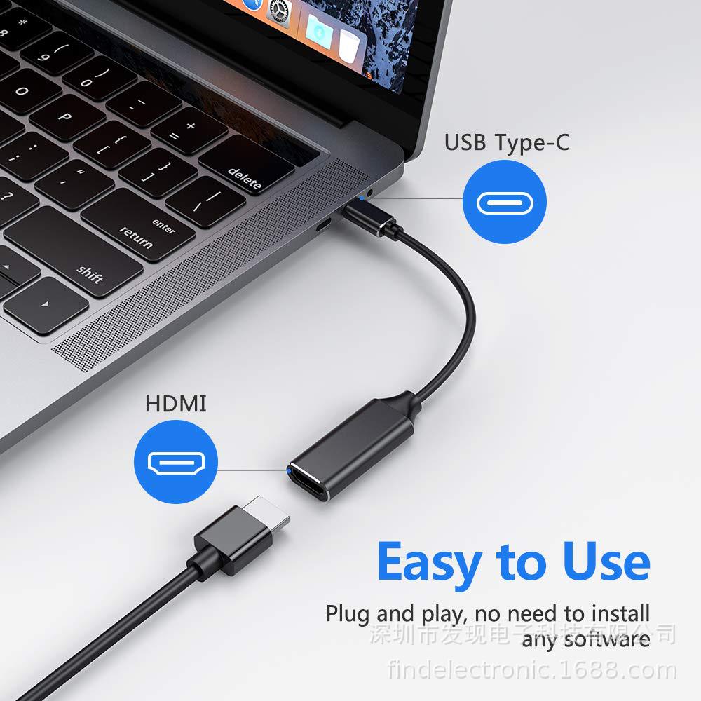 USB C USB 3.1 Type C to HDMI Digital Adapter Converter - lqcomputer - ThaiPick