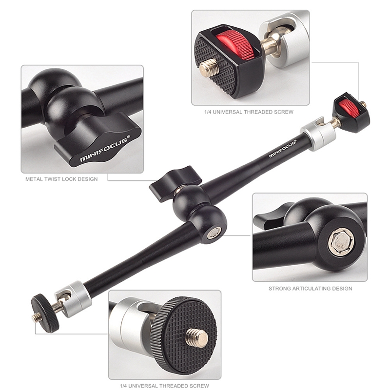 11 Inch Magic Arm Camera Rig Holder and Large Super Clamp Adjustable ...