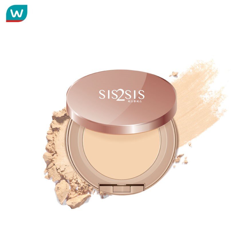 Sis2Sis ซิสทูซิส แมตต์ ฟีนิชชิ่ง พาวเดอร์ 7ก. เบจ - Watsons - ThaiPick