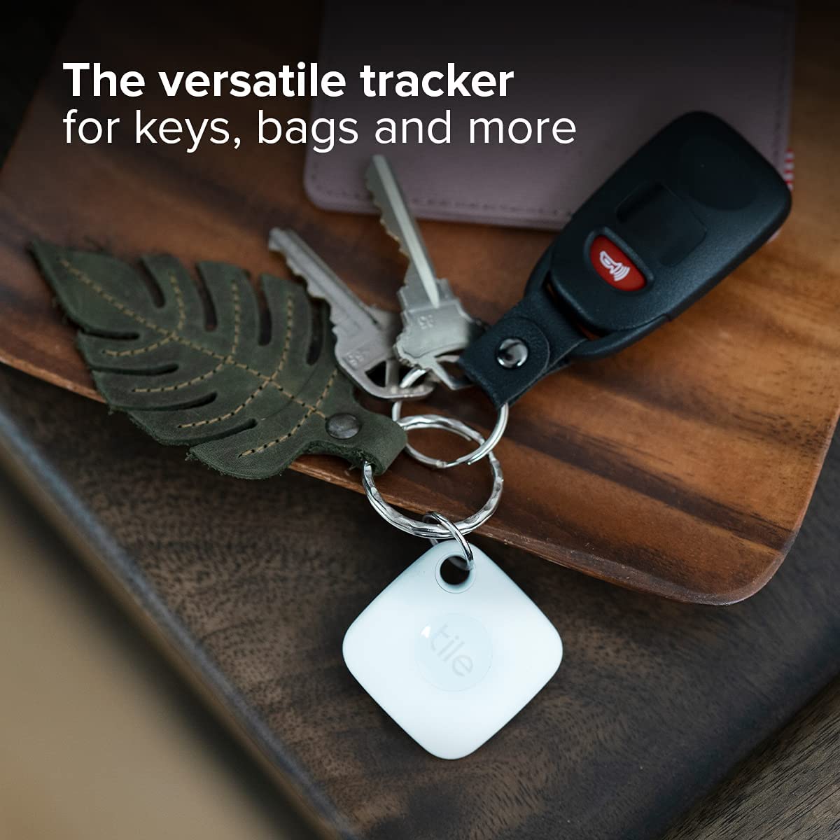 Tile Mate (2022) 1-Pack Bluetooth Tracker Keys Finder and Item Locator ...